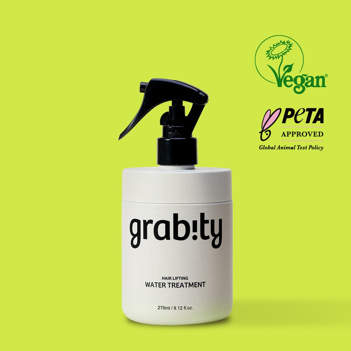 GRABITY SHAMPOO- Hair Lifting Water Treatment 270ml Volume Synergy Eff – KBX