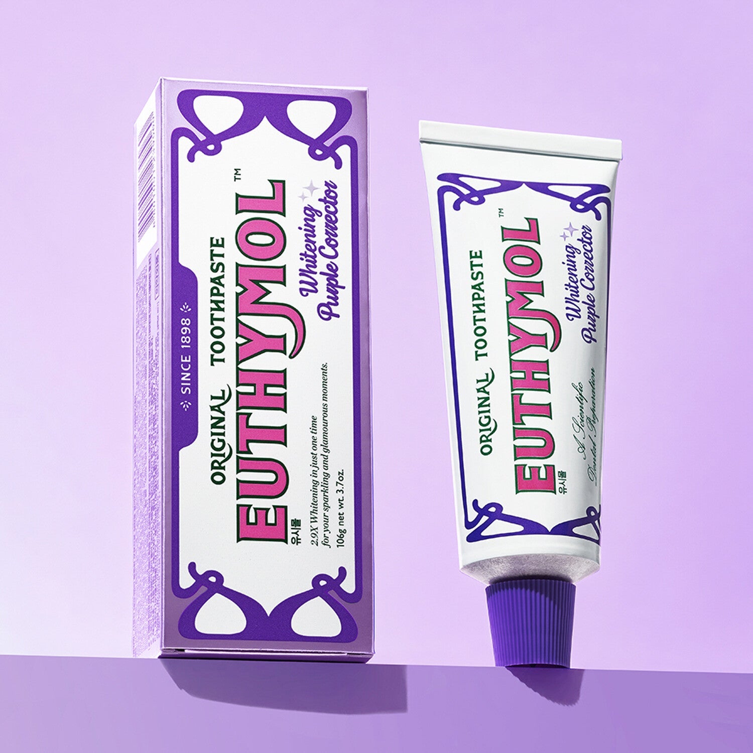 EUTHYMOL Whitening Purple Toothpaste 106g – KBX