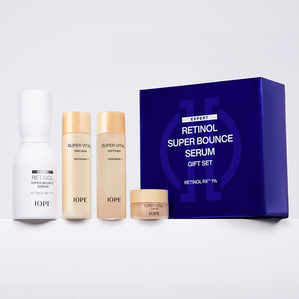 IOPE Retinol Super Bounce Serum 50ml Special Set – KBX