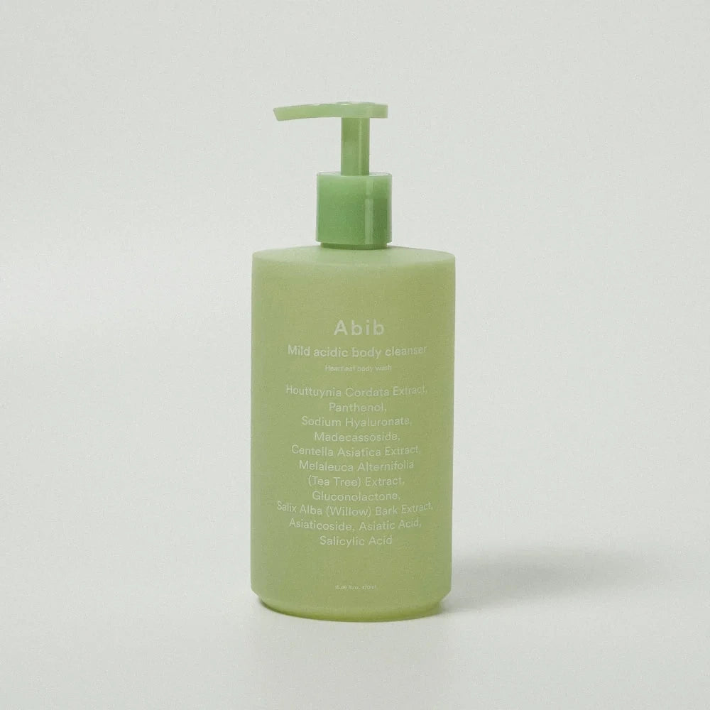 Abib Mild acidic body cleanser Heartleaf body wash 470ml – KBX