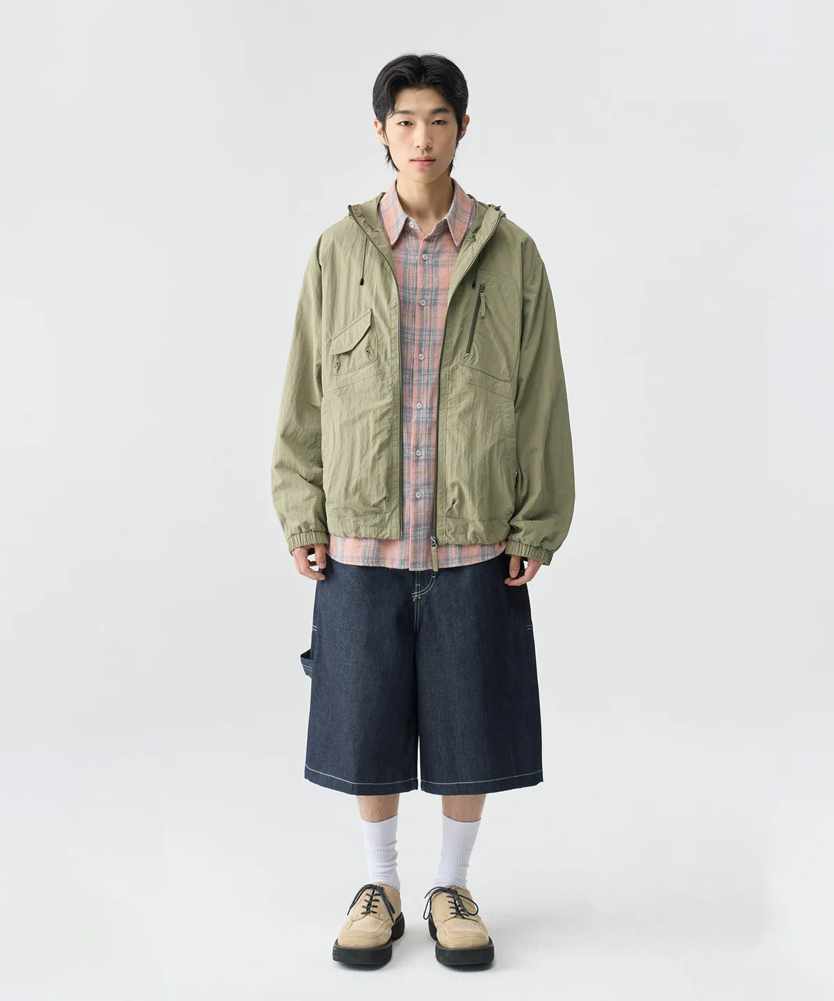 Nylon Taslan Work Windbreaker – KBX
