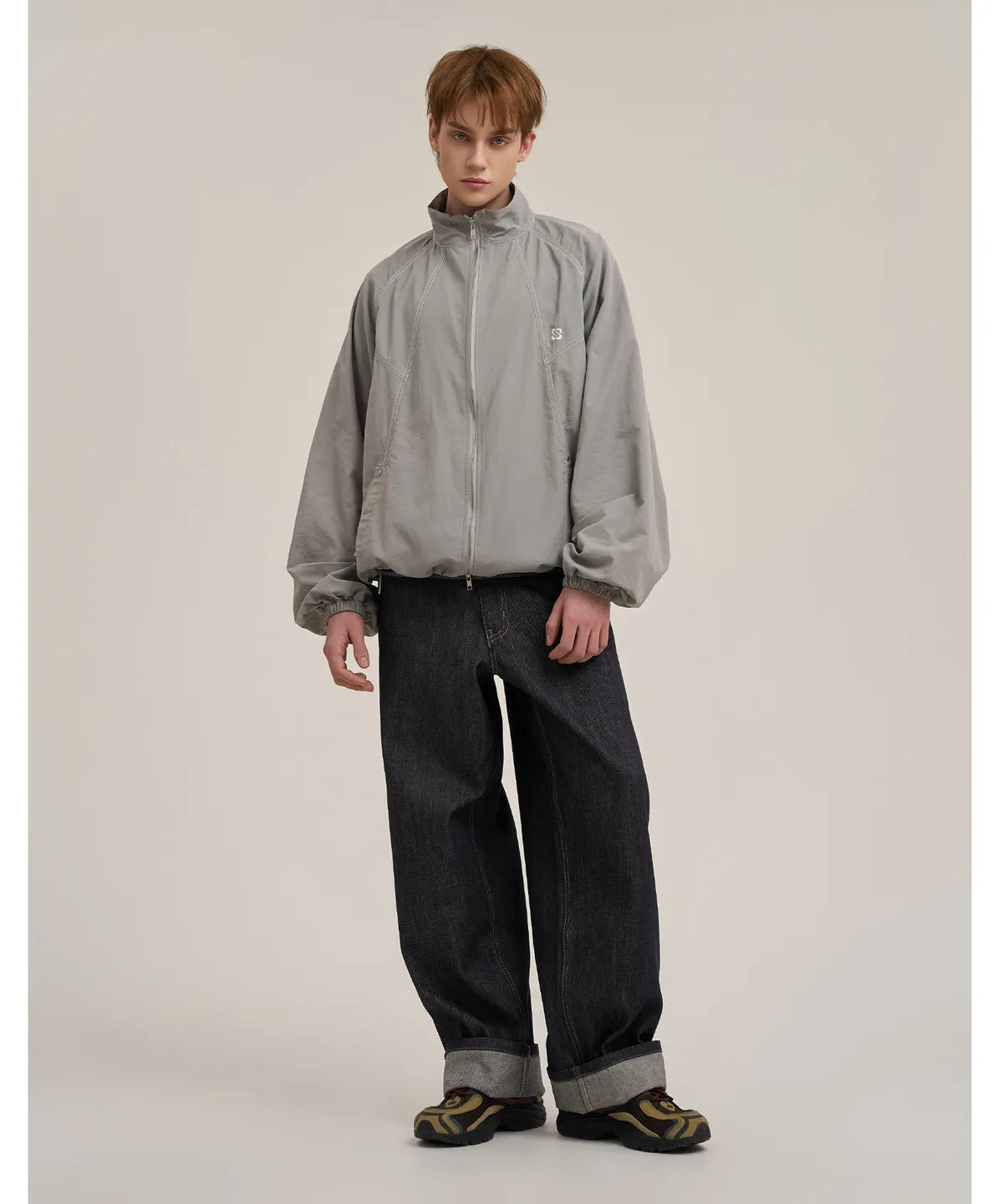 Stitched Cut Windbreaker – KBX